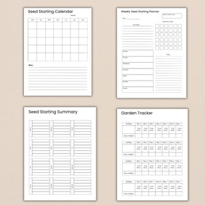 Garden Planner Printable, Plant Planner, Garden Journal, Garden ...