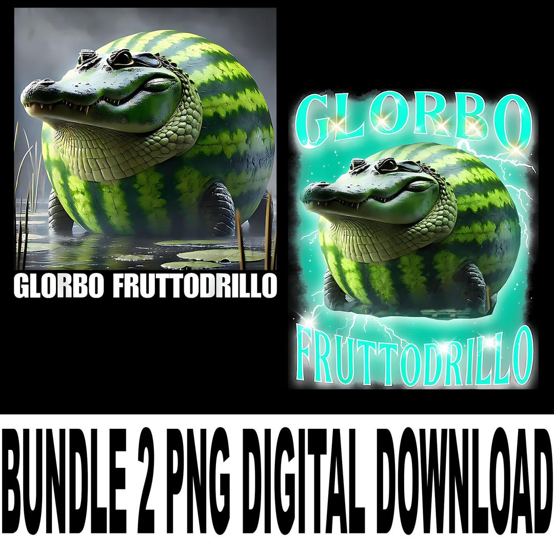 Crocodile Watermelon Italian Brainrot Silly Crocodile Meme Png, Absurd ...