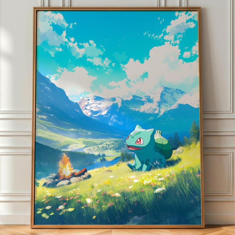 Bulbasaur Poster - Etsy