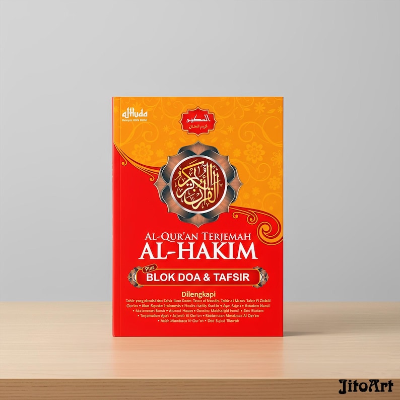 Al Hakim Arabic Quran With Indonesia Translation Color Coded Tafsir and ...