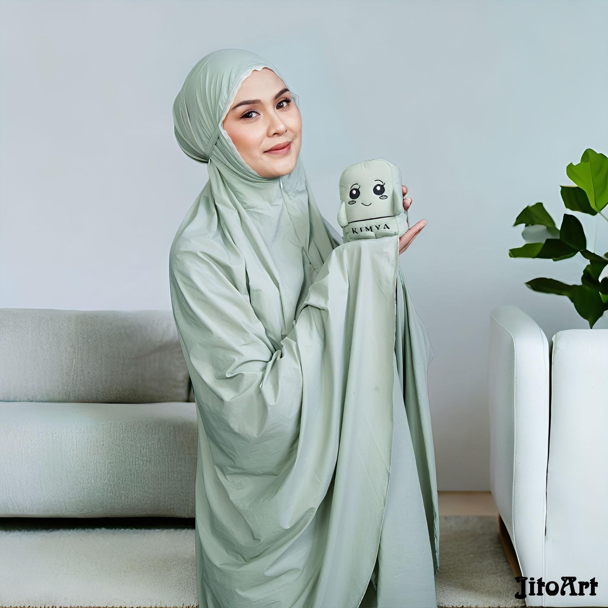 Sukuna Chibi Soft Parachute Practical and Light Travel Friendly,mukena ...