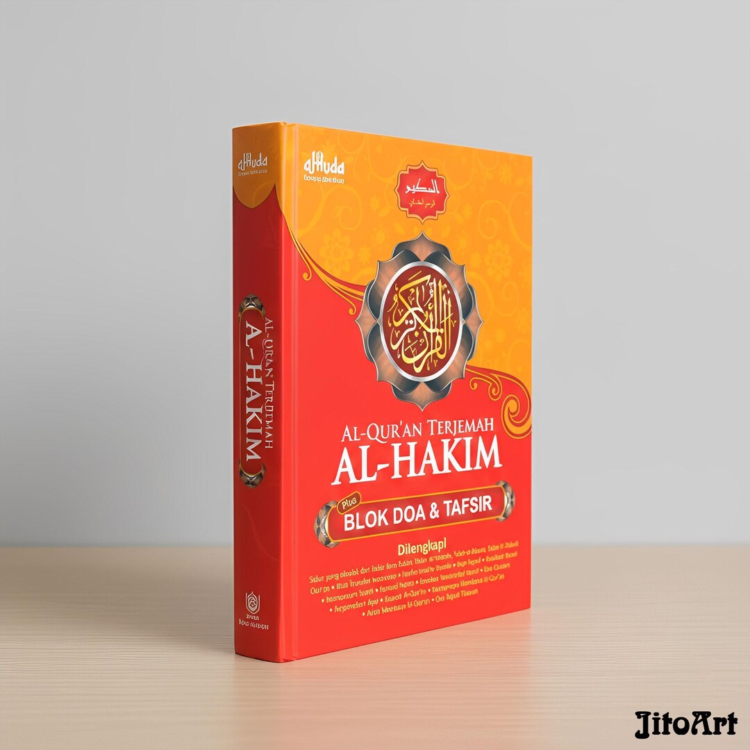 Al Hakim Arabic Quran With Indonesia Translation Color Coded Tafsir and ...