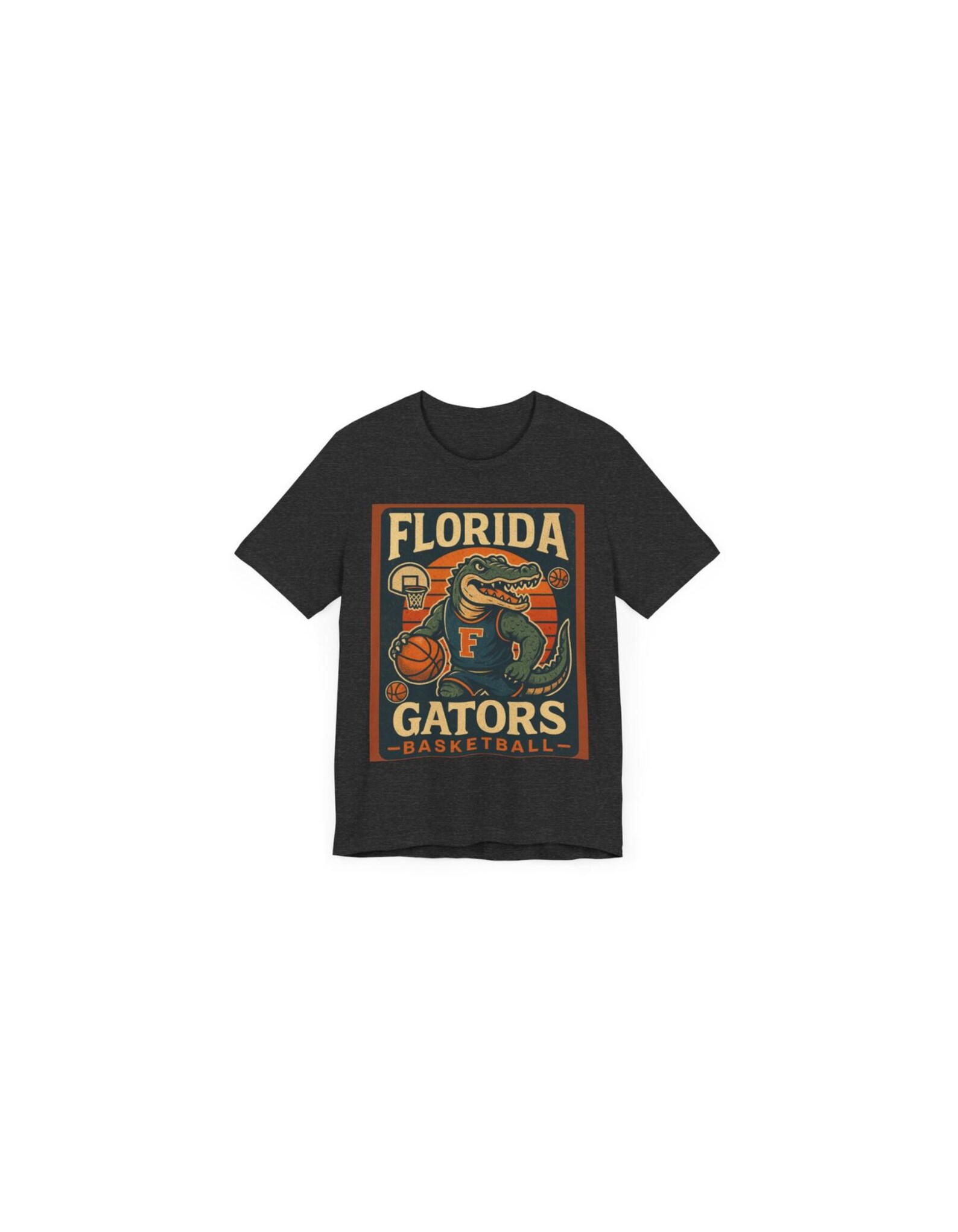 Vintage Florida Gators T-shirt Design – Retro Basketball Graphic for ...