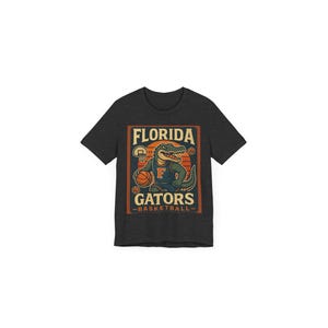 Vintage Florida Gators T-shirt Design – Retro Basketball Graphic for ...