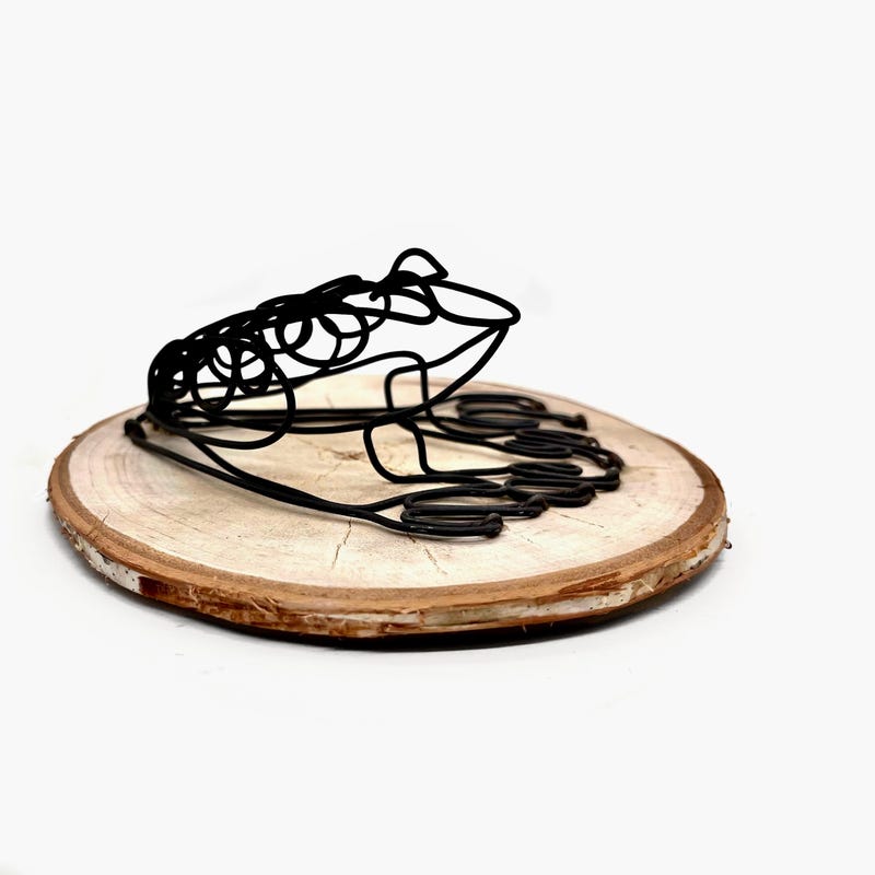 Frog Wire Sculpture - Etsy