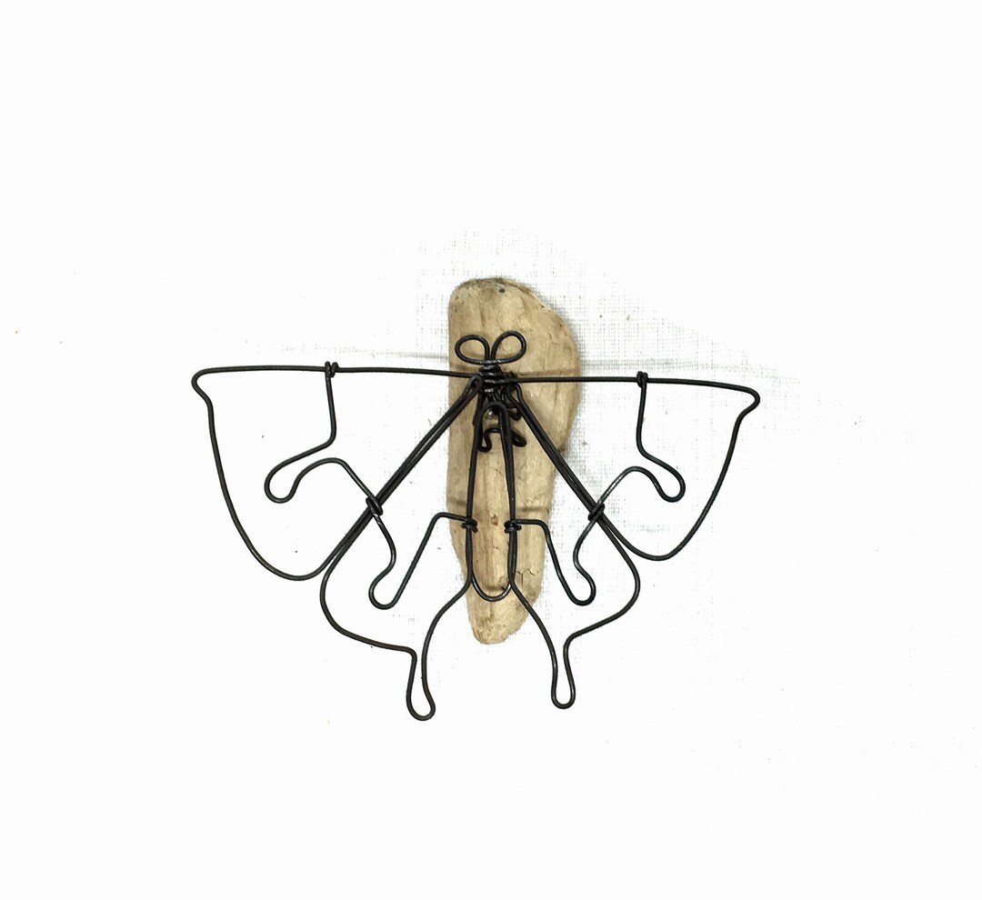 Butterfly Wire Sculpture, Butterfly Wire Art, Minimal Art Design, Great ...