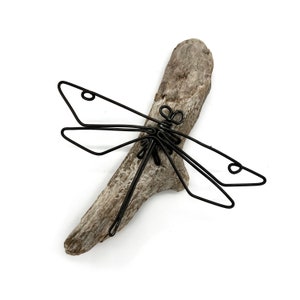 Wire Dragonfly Sculpture Dragonfly Wire Art Minimal Home - Etsy