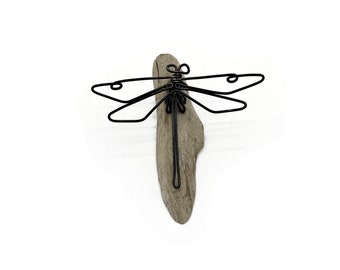 Wire Dragonfly Sculpture, Dragonfly Wire Art, Minimal Home Decor ...