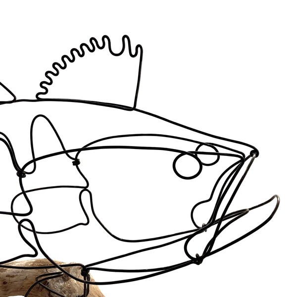 Wire Fish Sculpture - Etsy