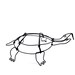 Turtle Sculpture Wire Art Minimal Home Decor - Etsy