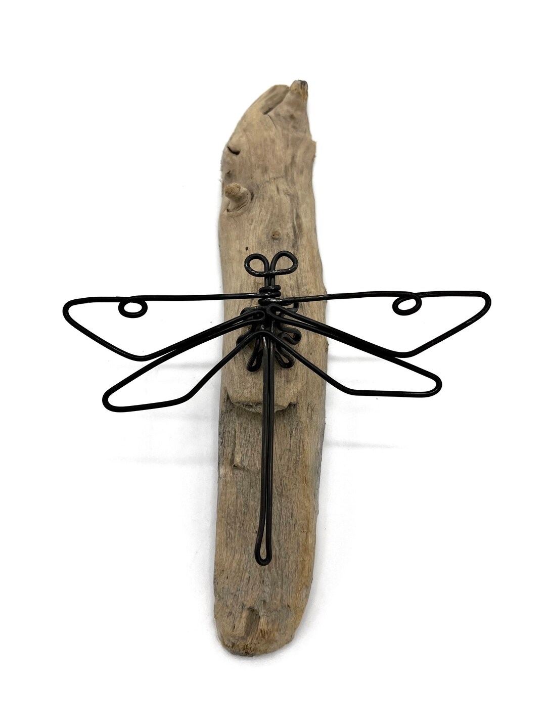 Wire Dragonfly Sculpture, Dragonfly Wire Art, Minimal Home Decor ...