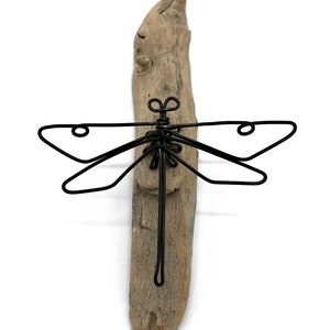 Wire Dragonfly Sculpture, Dragonfly Wire Art, Minimal Home Decor ...