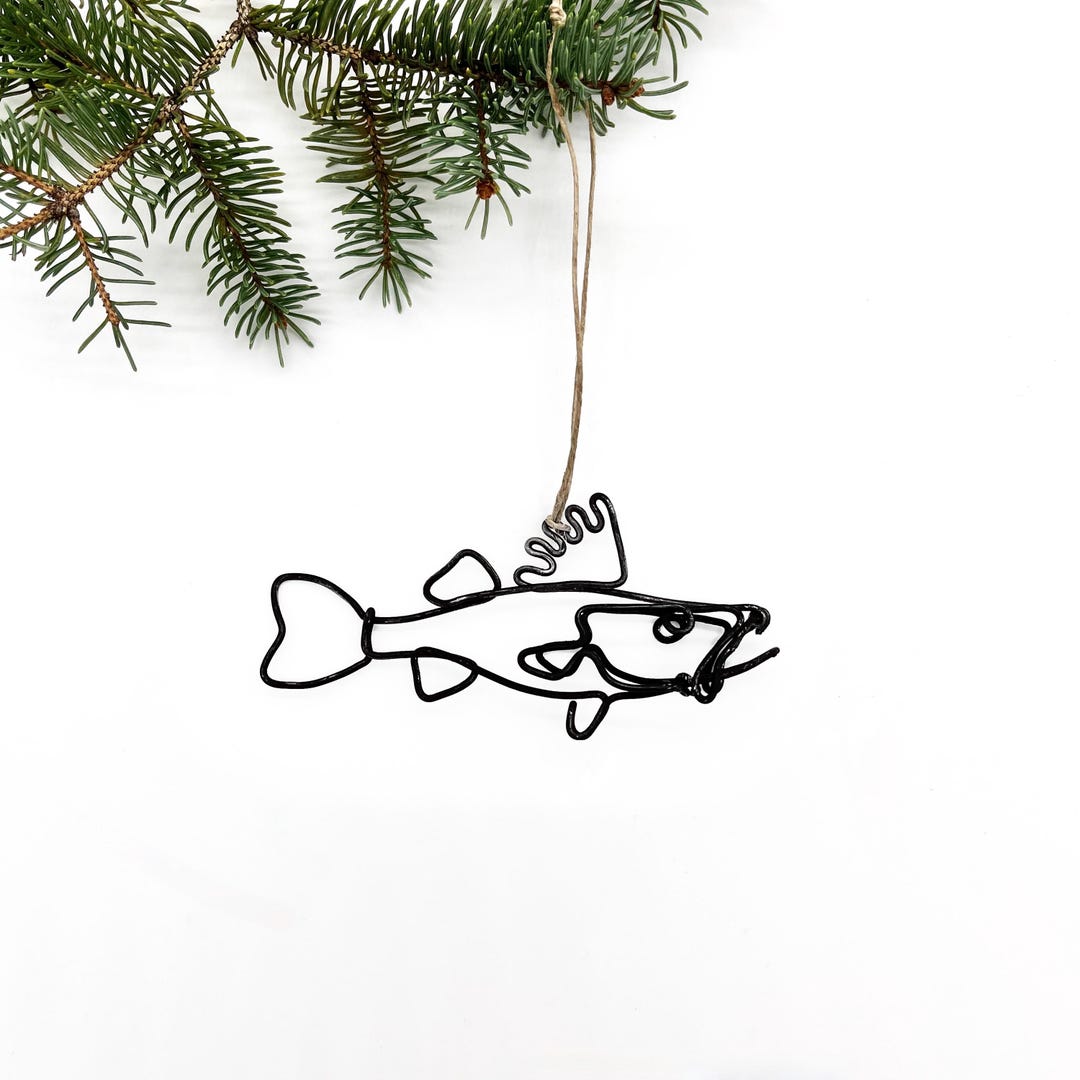 Walleye Ornament, Gift Tag, Gift Decoration - Etsy