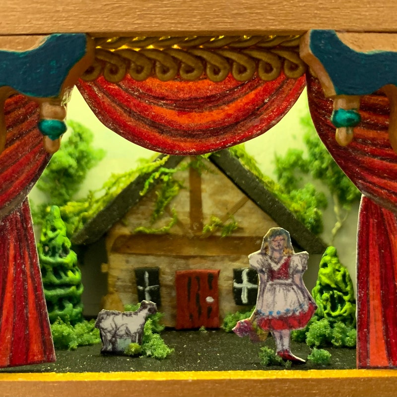 Dollhouse Puppet Theater - Etsy