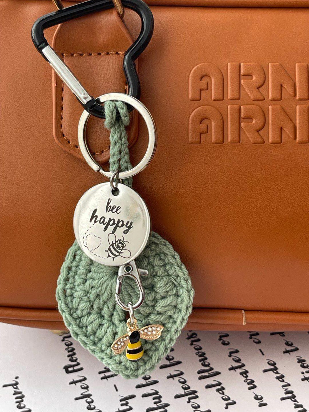 Cute Bag Charm - Keychain Accessories - Handmade Keychain With Pearls ...