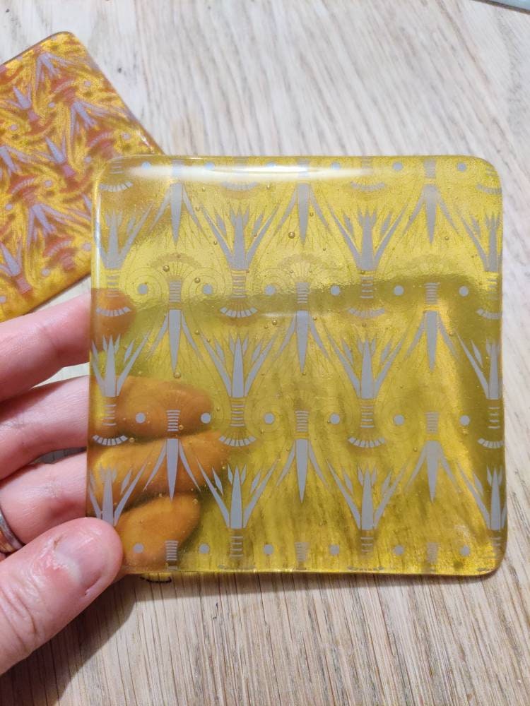 Ancient Egyptian Art Inspired Coaster Egyptologist History | Etsy