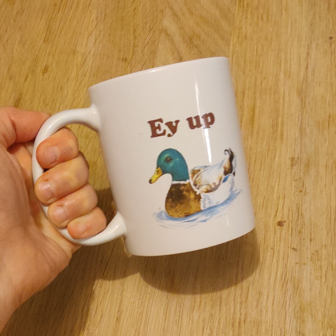 Ey up Duck Nottingham Mug - Etsy