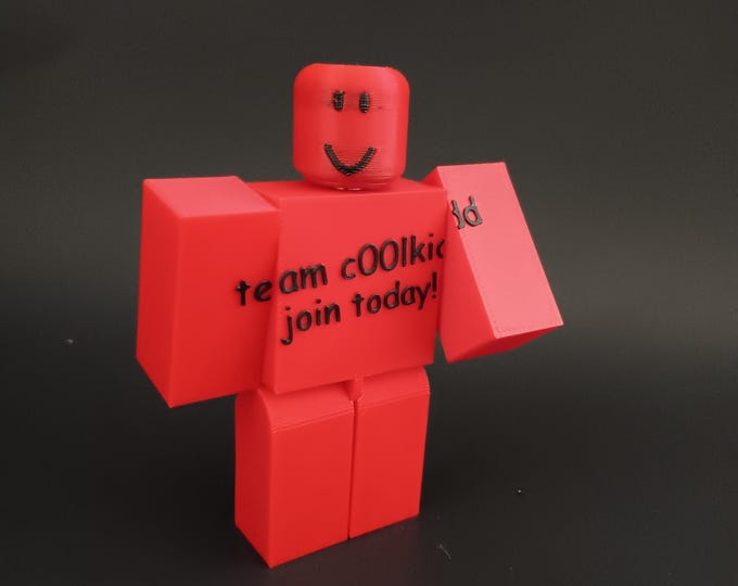 3D Printed Magnetic C00lkidd Figure From Roblox / Forsaken. - Etsy