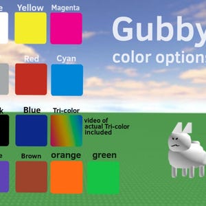 3D Printed Gubby From Roblox / Forsaken, Meme Bunny From Dream Game. - Etsy