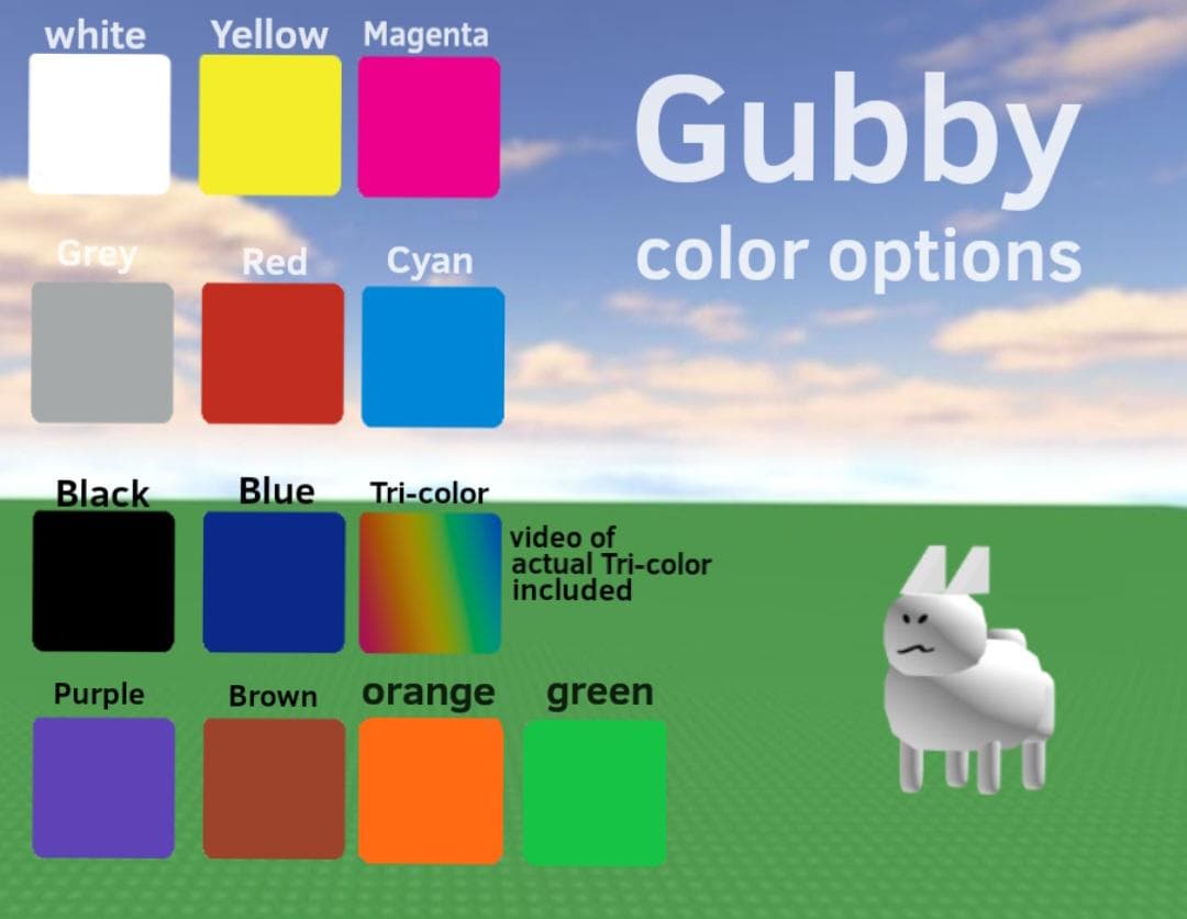 3D Printed Gubby From Roblox / Forsaken, Meme Bunny From Dream Game. - Etsy