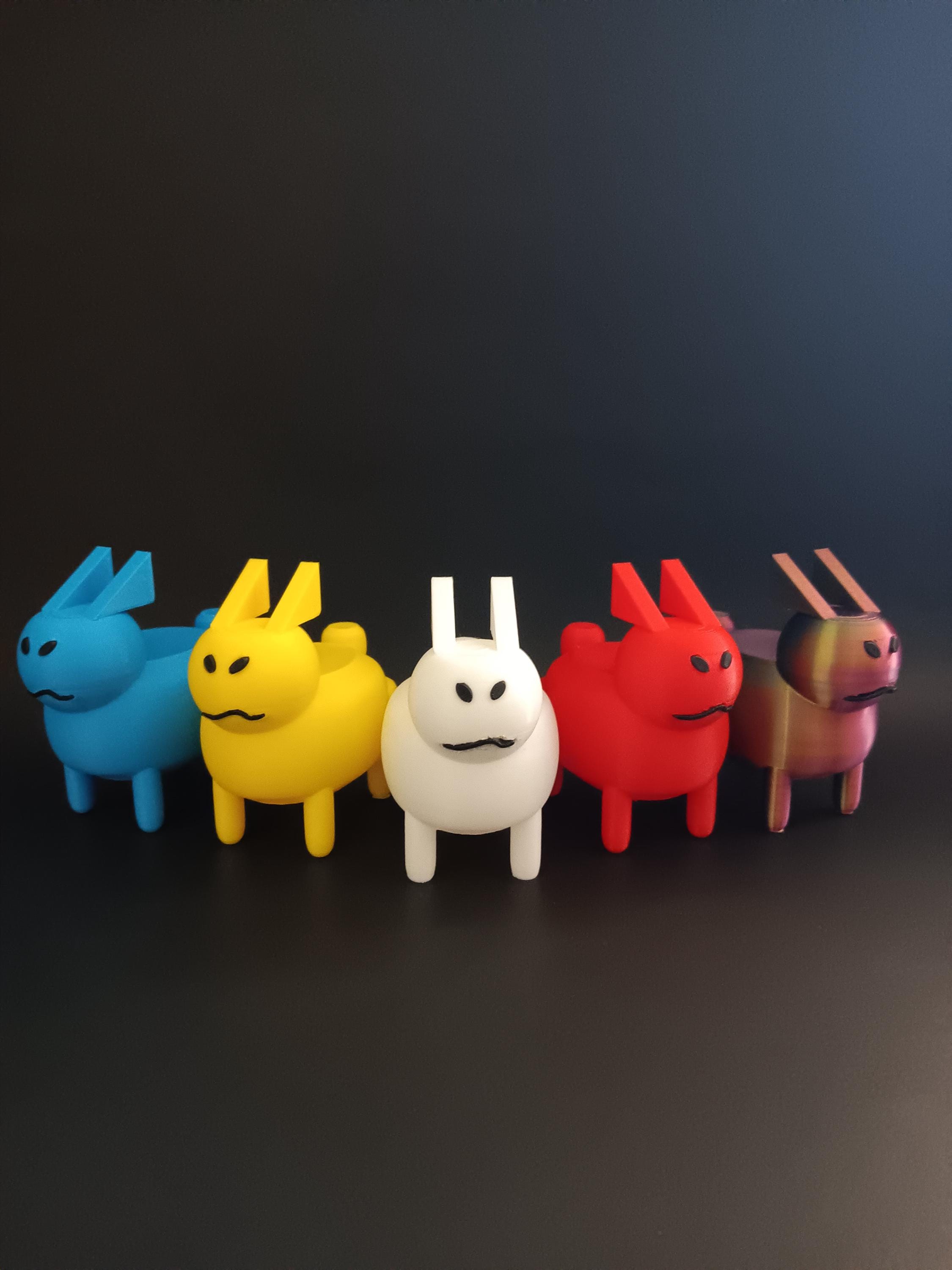 3D Printed Gubby From Roblox / Forsaken, Meme Bunny From Dream Game. - Etsy