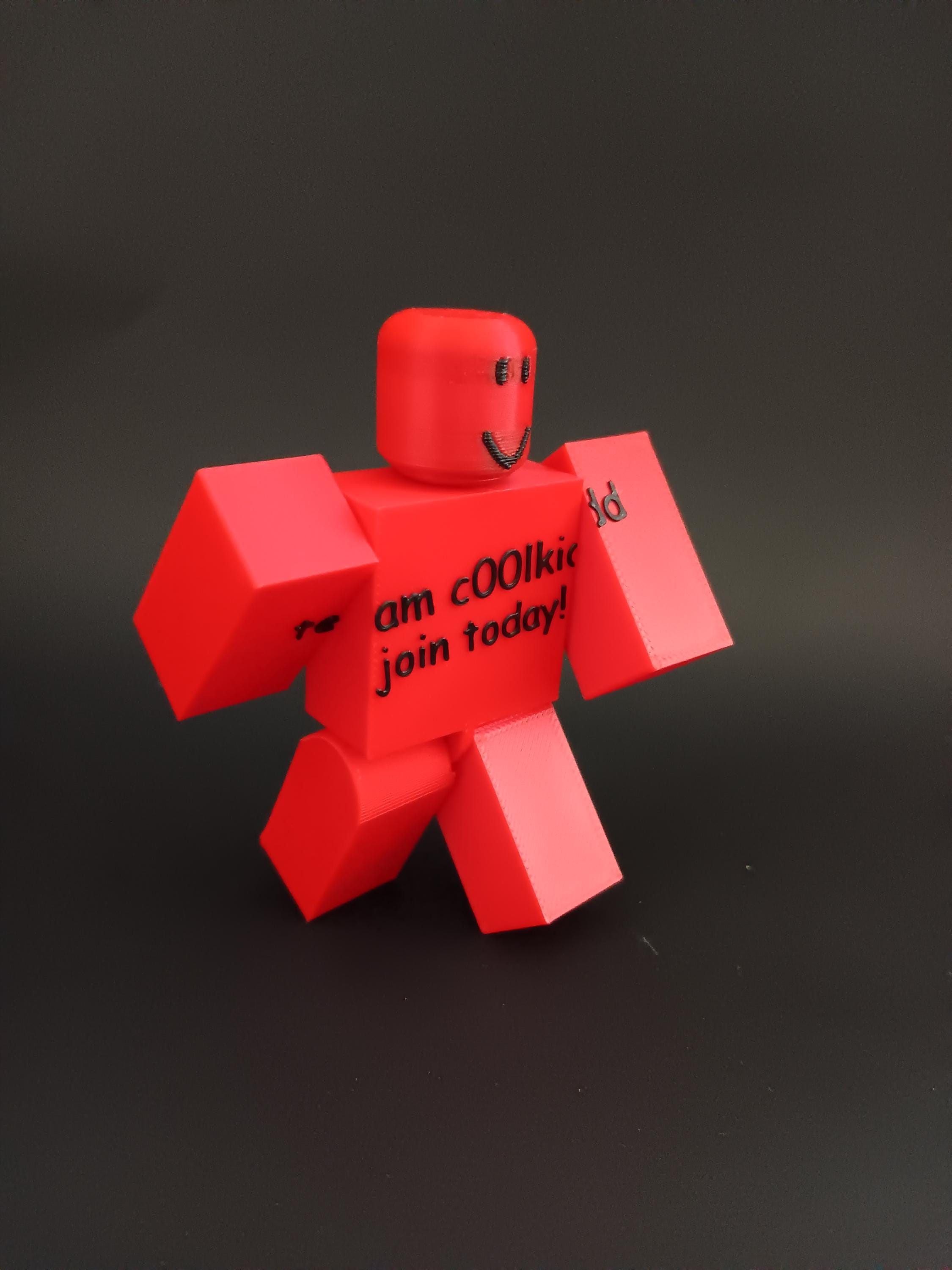 3D Printed Magnetic C00lkidd Figure From Roblox / Forsaken. - Etsy