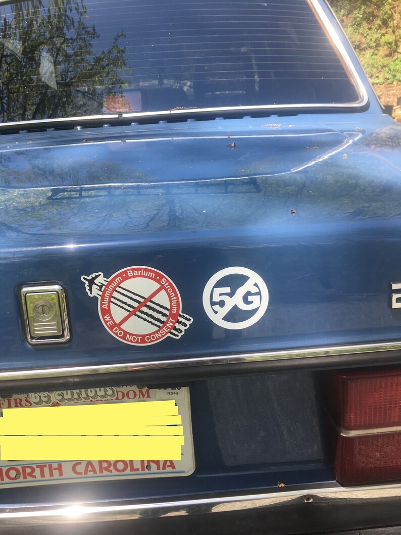 STOP 5G Awareness Vinyl Decal Sticker - Etsy