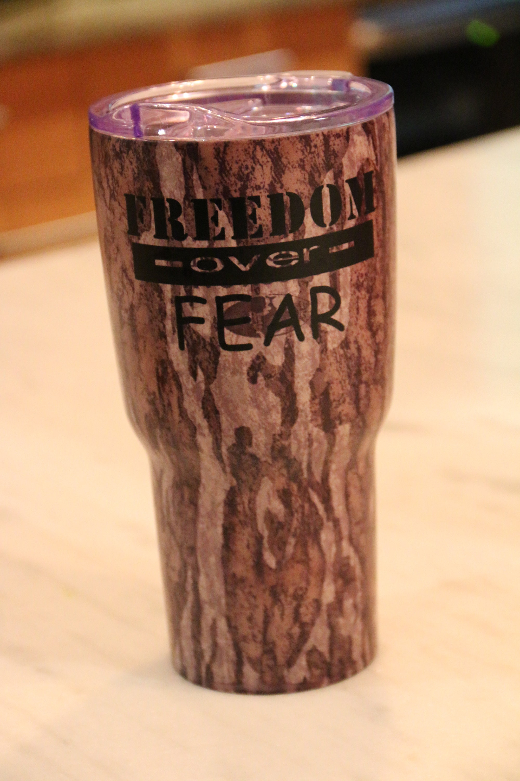 FREEDOM Over Fear Vinyl Decal Sticker-multi Colors - Etsy