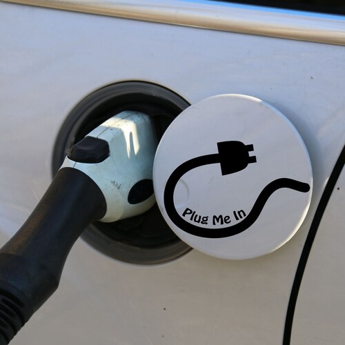 Electric Vehicle Sticker Electric Plug Vinyl Decal Electric - Etsy