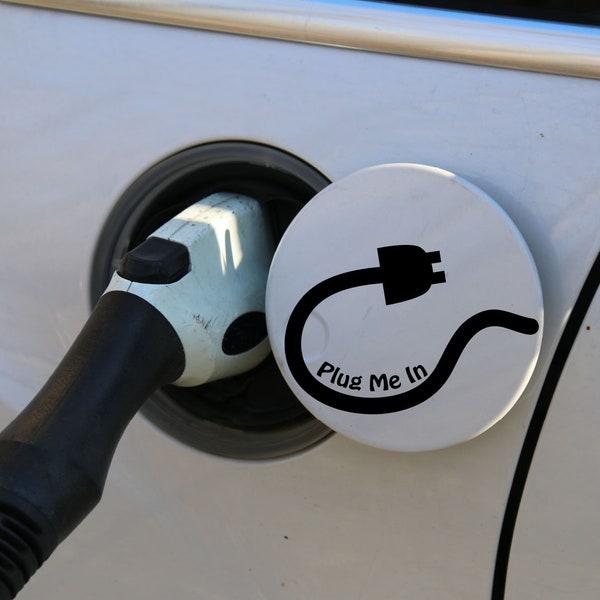 Electric Car Sticker - Etsy