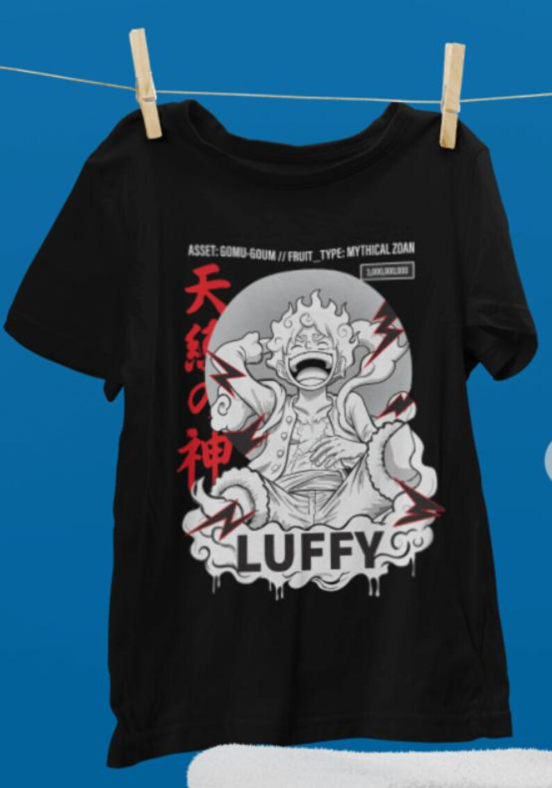 Gear 5 Luffy PNG SVG, Sun God Nika Joy Boy Design (digital Download) - Etsy