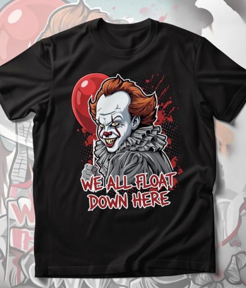 Pennywise PNG SVG, Welcome to Derry Clipart, Horror Movie Halloween ...
