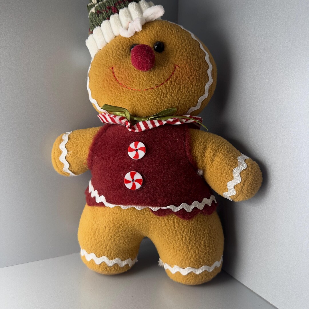 Christmas Themed Gingerbread People Boy Toy 37 Cm - Etsy