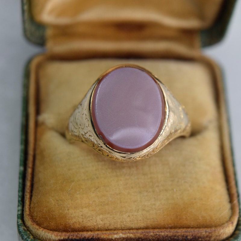 Sardonyx Ring - Etsy