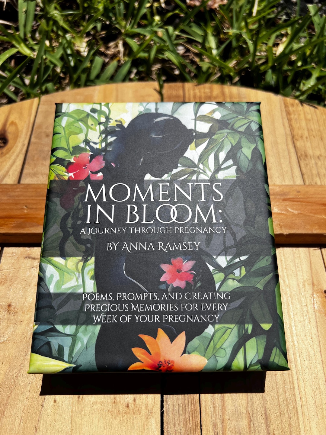 Moments in Bloom | Pregnancy Poetry Journal & Keepsake | Gift for ...