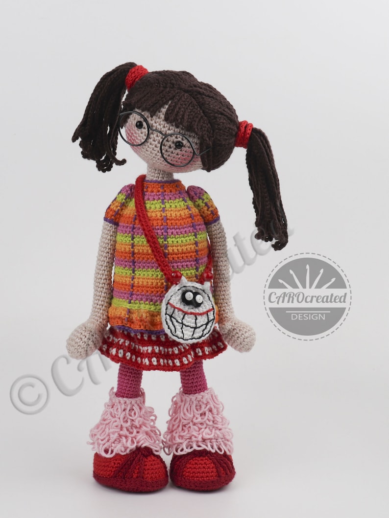 Crochet Pattern Carocreated for the Amigurumi Doll KAMI - Etsy Canada
