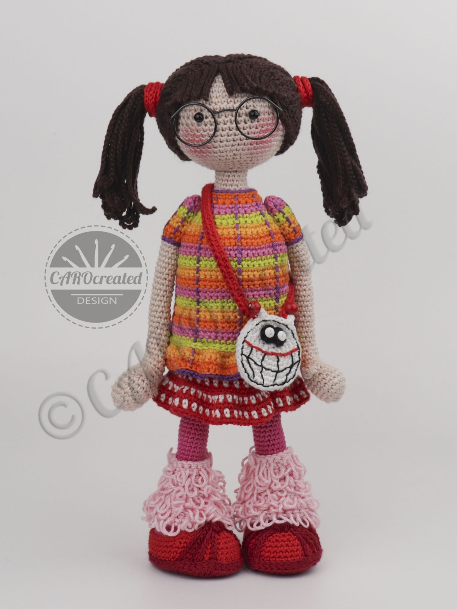 Crochet Pattern Carocreated for the Amigurumi Doll KAMI - Etsy