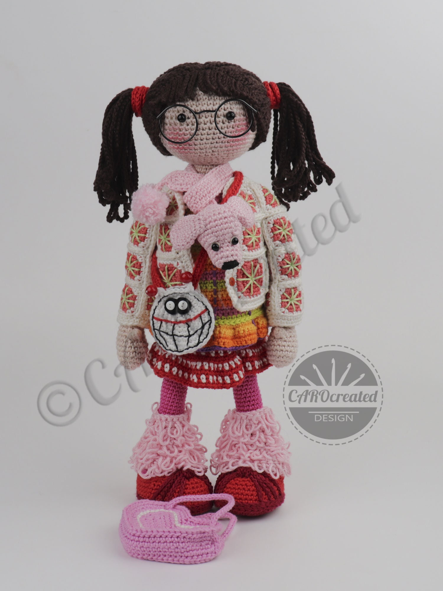 Crochet Pattern Carocreated for the Amigurumi Doll KAMI - Etsy Canada