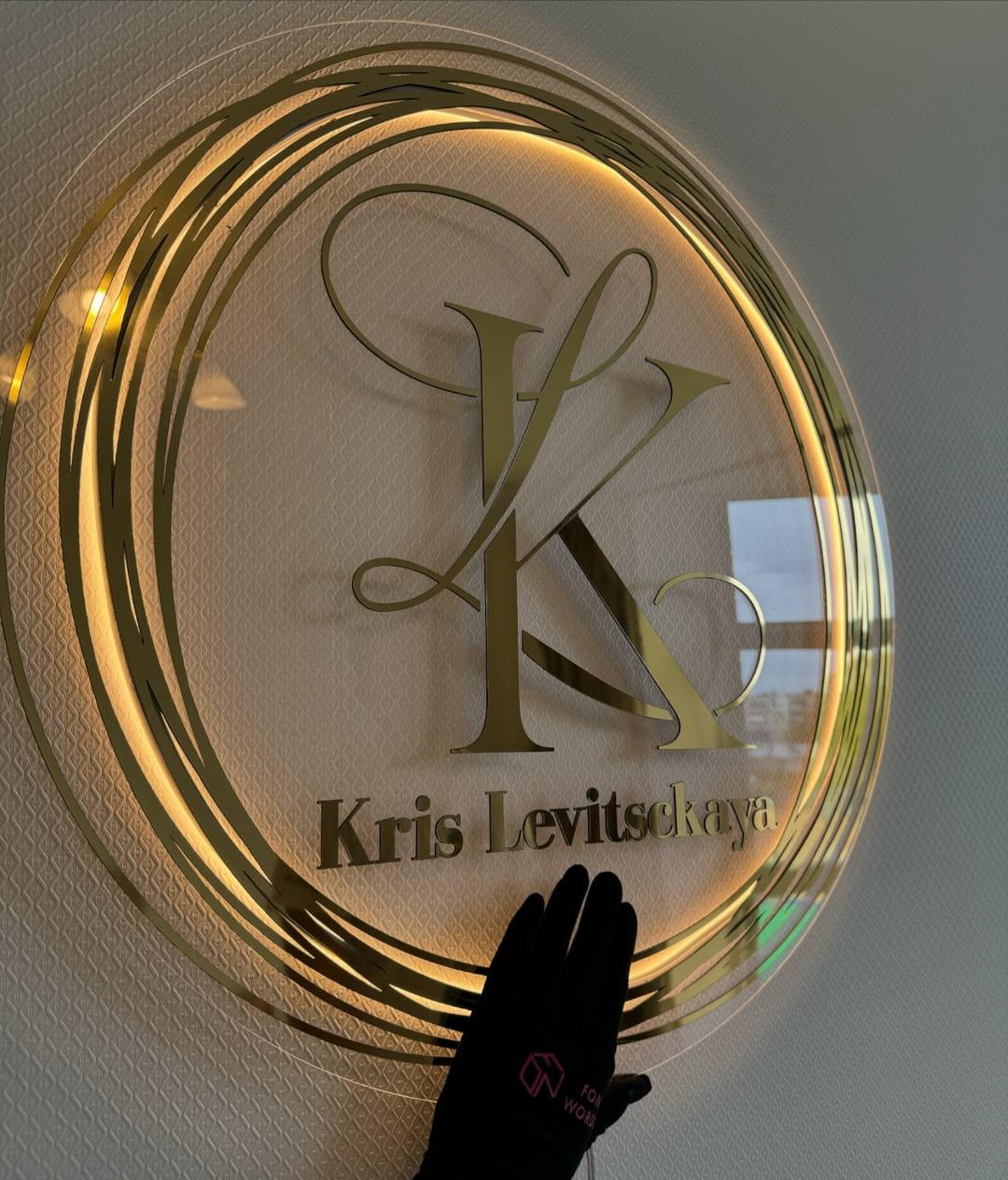 Custom 3d Business Logo Sign, Backlit Sign, Personalized Acrylic Sign ...