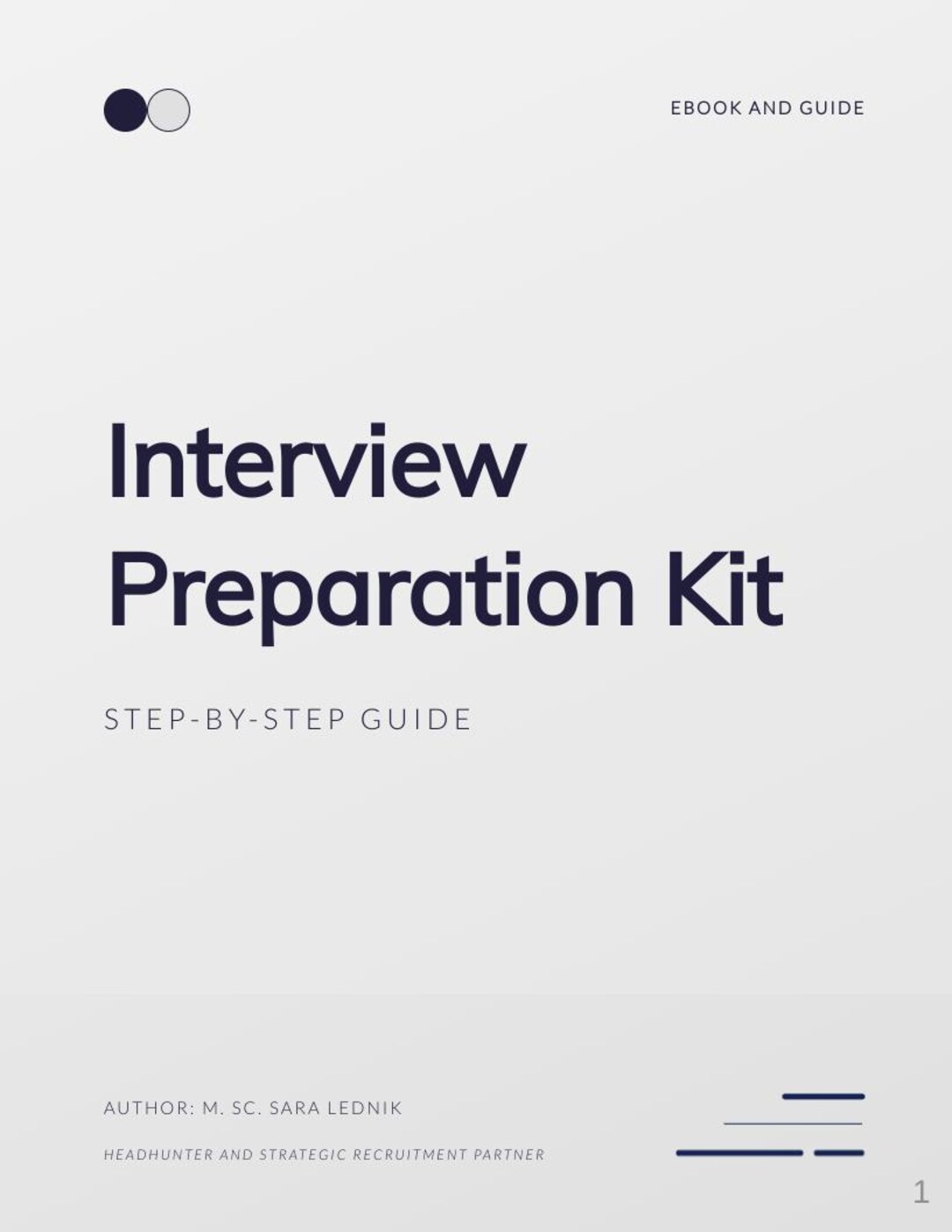 Interview Preparation Kit | Step-by-step Digital Guide | Job Interview ...