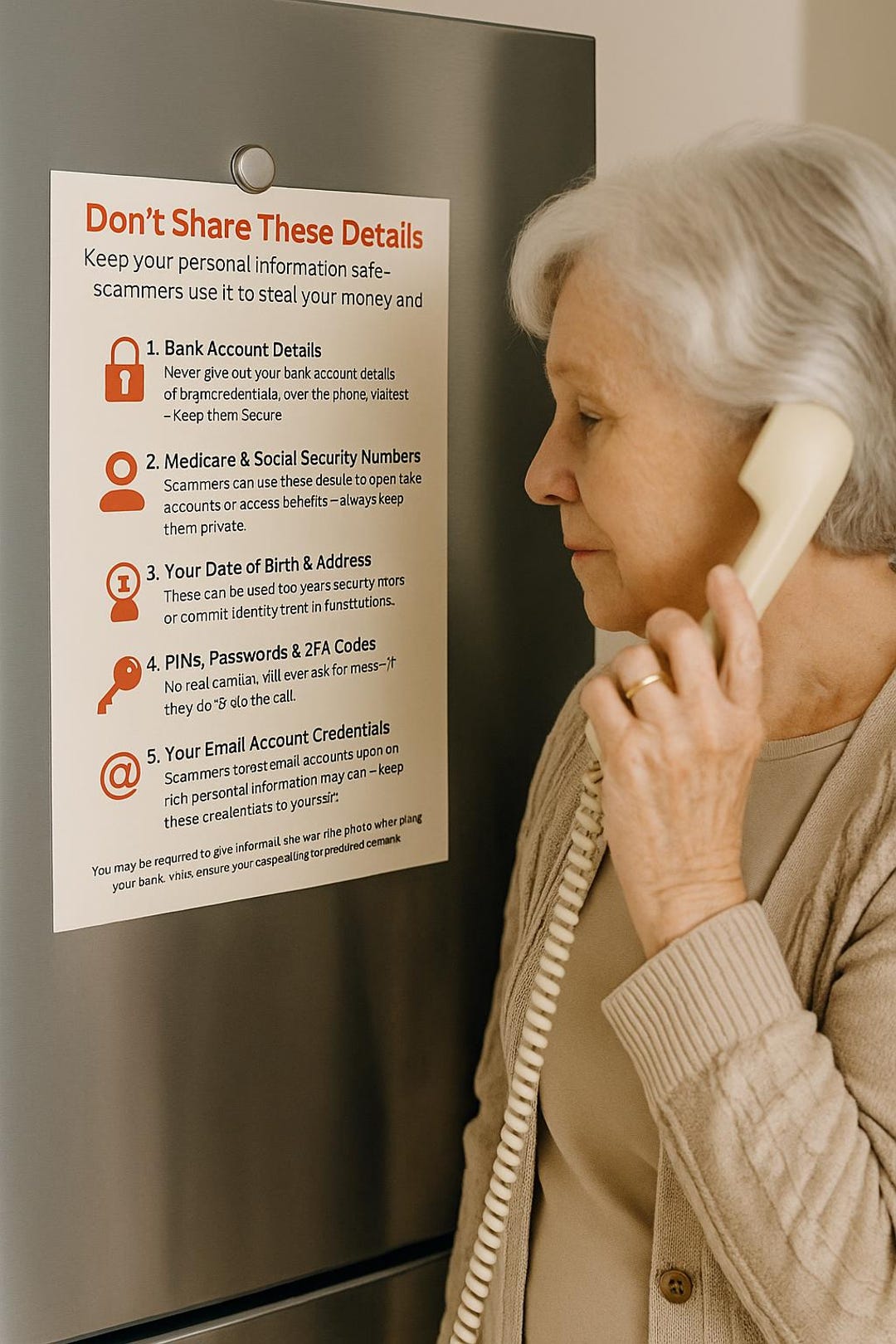 Scam Awareness Poster Bundle for Seniors | 5 Printable A4/A3 Posters ...