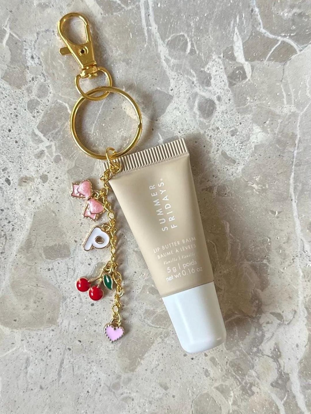 DIY Lip Balm Keychain | Choose 4 Charms | Summer Fridays, Laneige, Ole ...