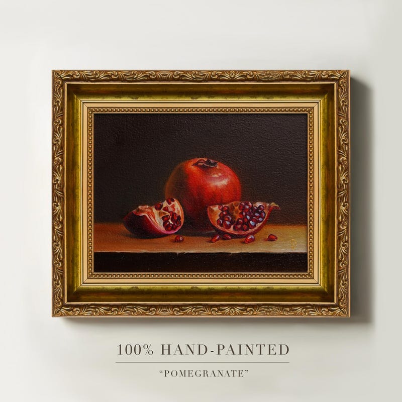 Fruit Oil Paint Vintage - Etsy