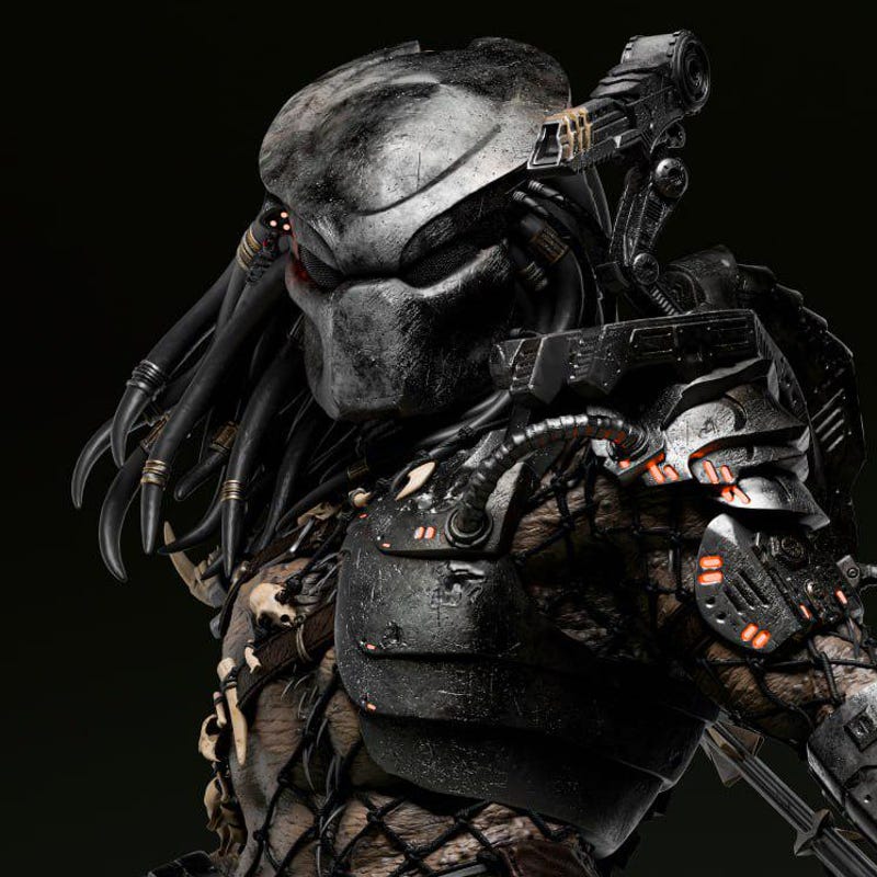 Predator Wolf Statue - Etsy