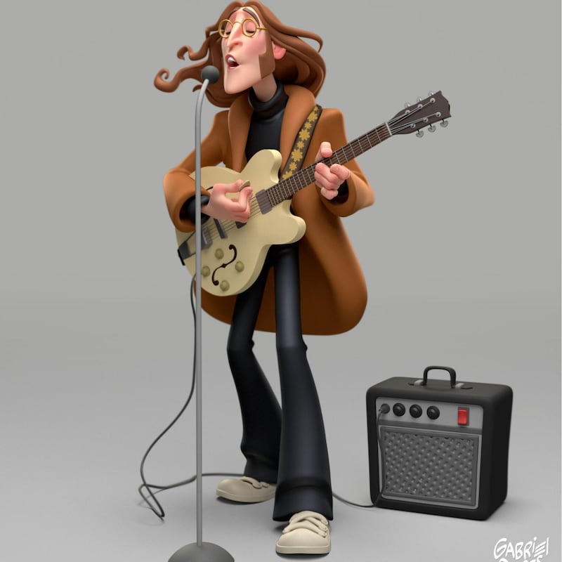 The Beatle Figures - Etsy