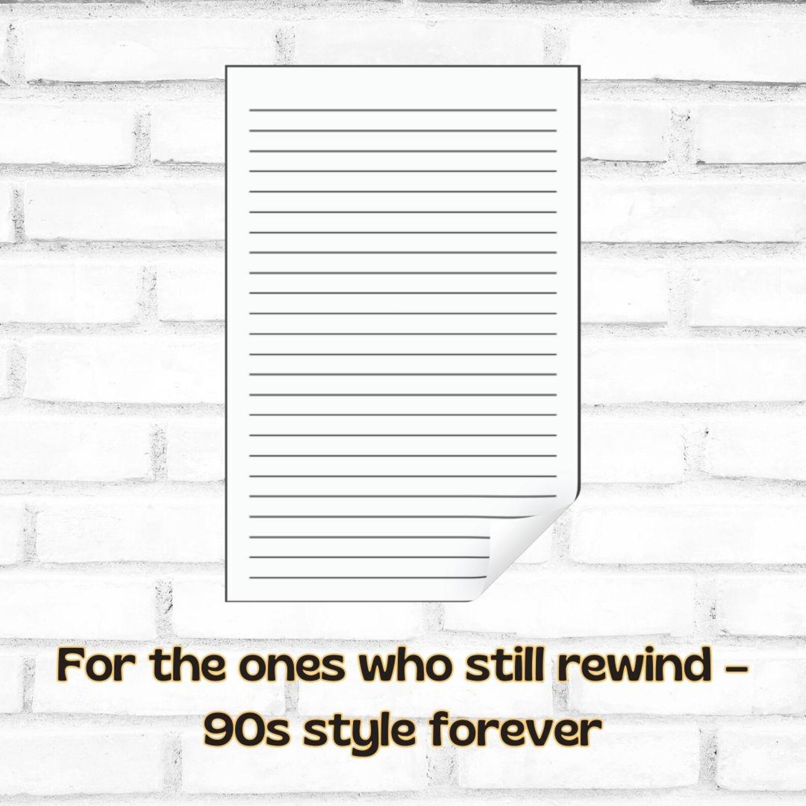 I Love 90s Notebook: Retro Checkered Journal in Black & White - Etsy