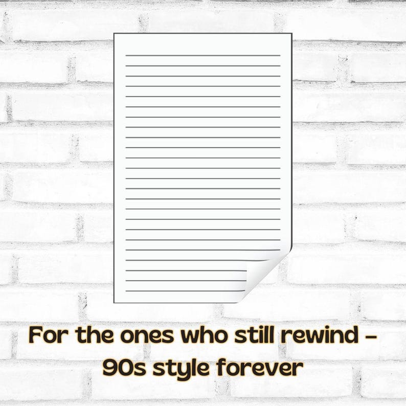 I Love 90s Notebook –retro Checkered Journal, 90s Aesthetic Notebook ...