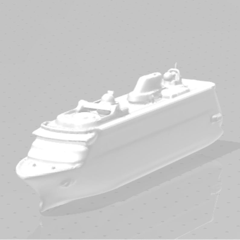 DIY 3D Printable Cruise Ship Models - Digital STL Files Instant ...
