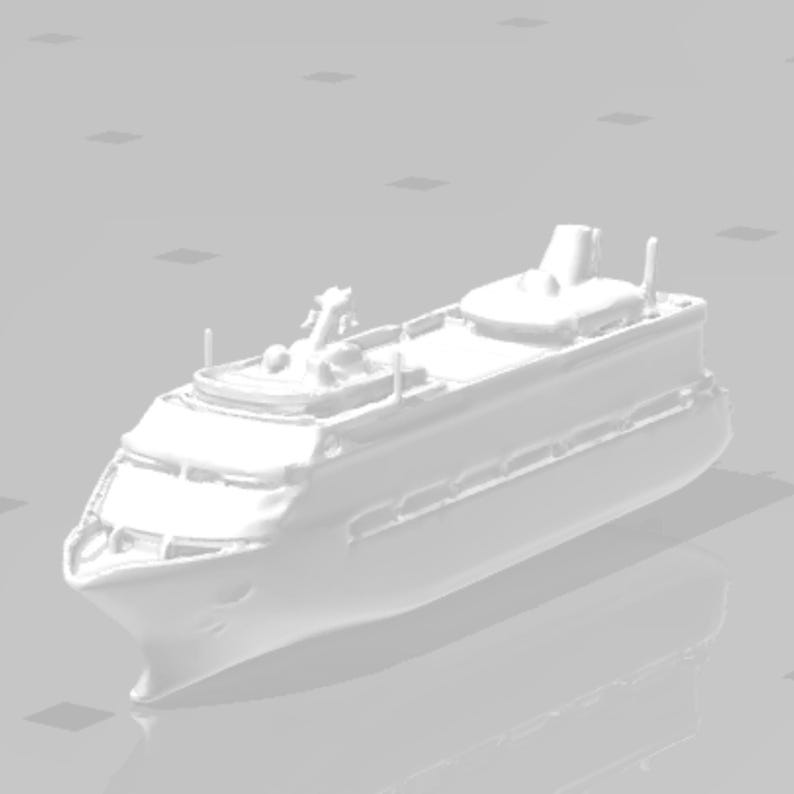 DIY 3D Printable Cruise Ship Models - Digital STL Files Instant ...