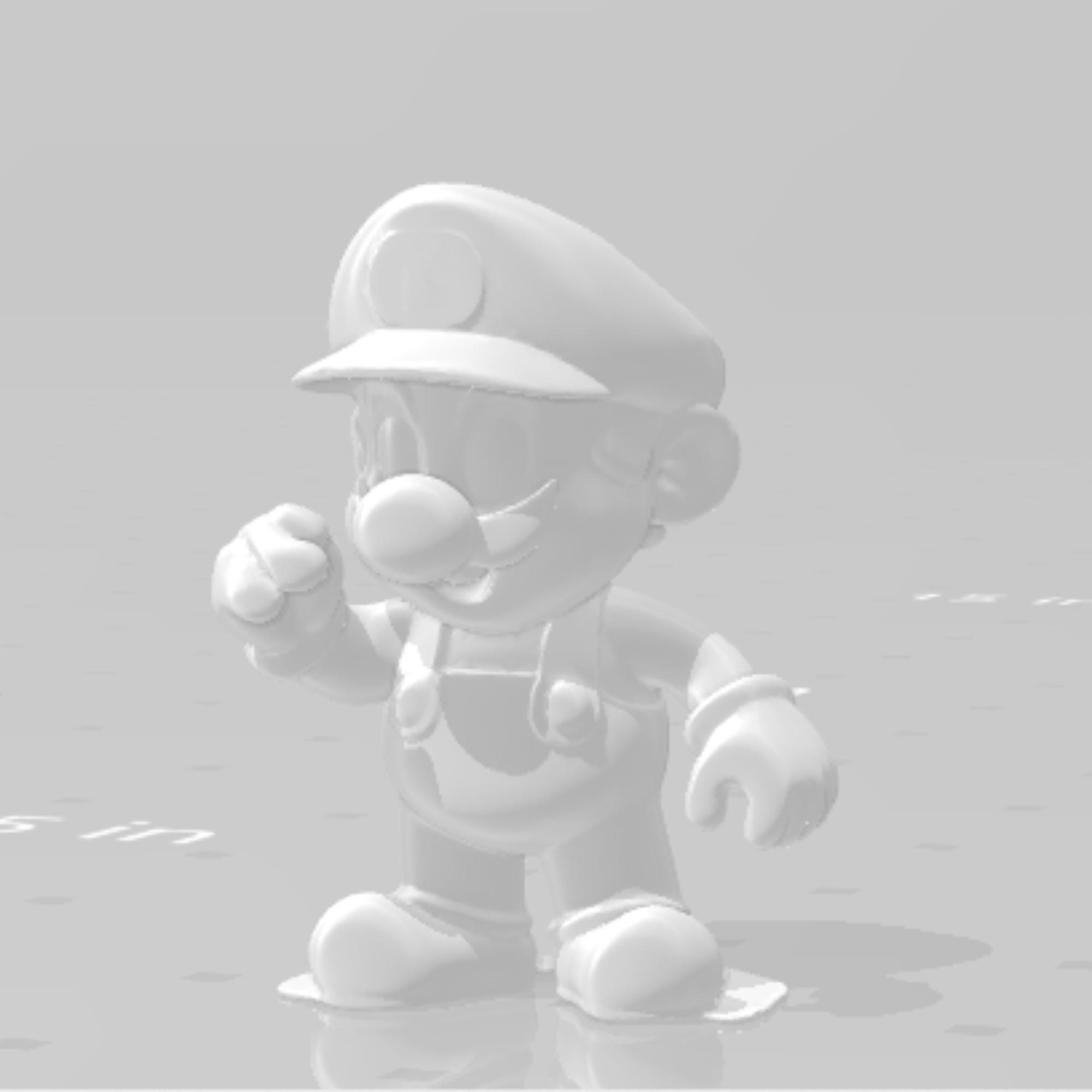 3D Printable Mario STL Bundle – Four High-quality Customizable Files ...
